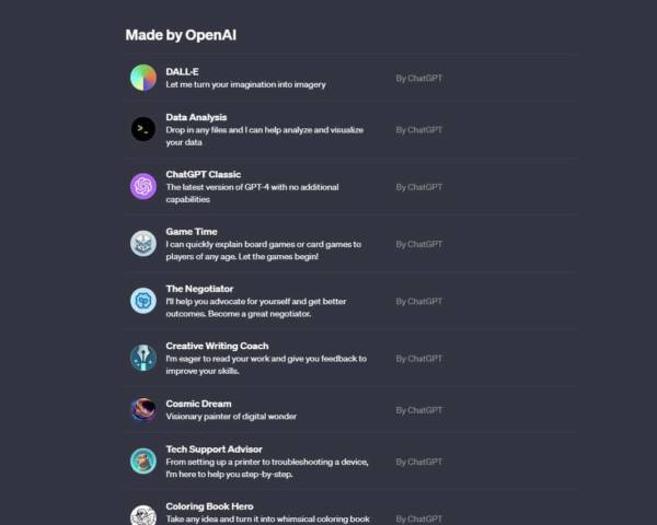 OpenAI innove avec des chatbots personnalisés et GPT-4 Turbo OpenAI innove avec des chatbots personnalisés et GPT-4 Turbo